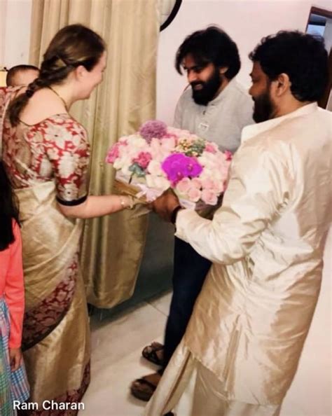 Chiranjeevi Celebrates 63rd Birthday With Pawan Kalyan Photosimages