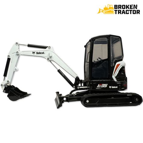 Bobcat E35 Mini Excavator Broken Tractor