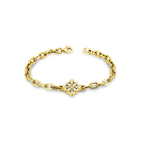 Norman Covan Diamond Link Bracelet Ncb1978