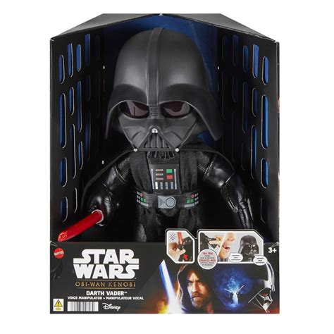 Pelúcia Star Wars Darth Vader Com Sons Modelo Hjw21 Mattel Game Games A Loja Mais Pop Do