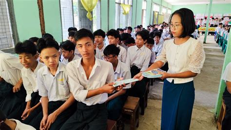 သင်္ဃန်းကျွန်းမြို့နယ်အတွင်း ၁၀၄ နှစ်မြောက် အမျိုးသားအောင်ပွဲနေ့ အထိမ်းအမှတ် လက်ကမ်းစာစောင်မ