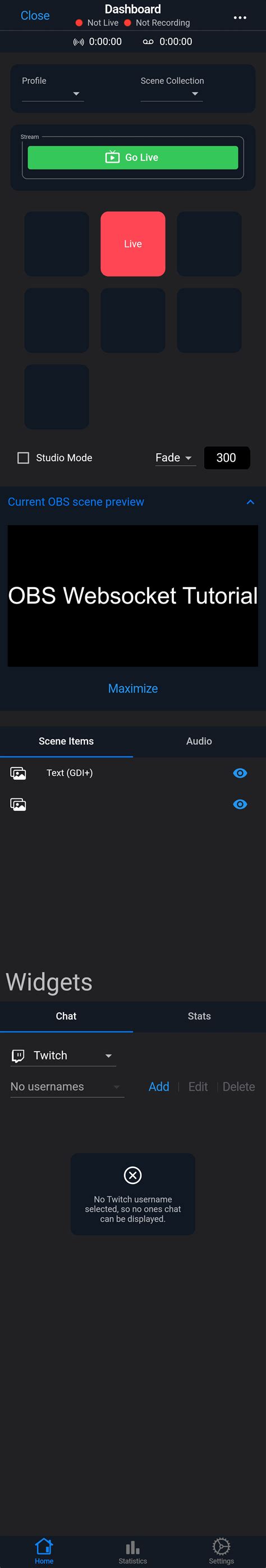Connecting To Obs Websocket Using Obs Blade Knowledgebase Antiscuff