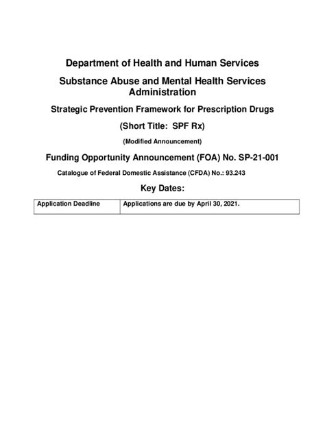 Fillable Online A Guide To Samhsas Strategic Prevention Framework Fax Email Print Pdffiller