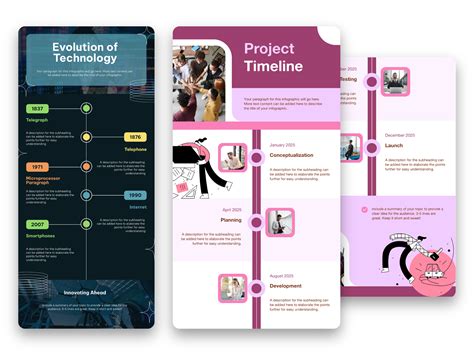 Gratis Ai Timeline Generator Piktochart Ai