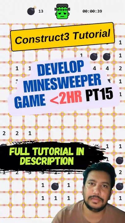 How To Make Minesweeper Game In Construct 3 Pt15 Shorts Gamedevelopment Minesweeper Youtube