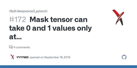 mask tensor can take 0 and 1 values only at c w 1 s windows pytorch aten src th generic