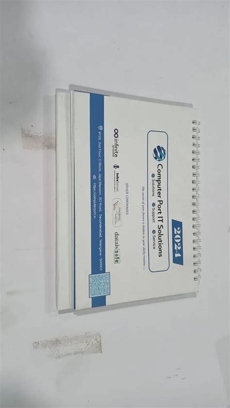 Paper Offset Printing Spiral Binding Table Calendar At Rs 120 Piece In Hyderabad