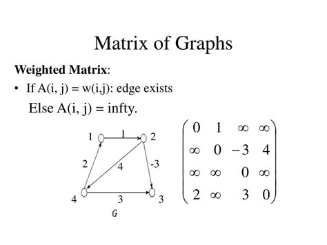 Ppt Lecture 21 Matrix Operations And All Pair Shortest Paths Powerpoint Presentation Id3349444