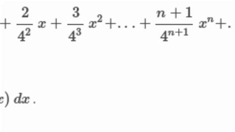 Integrate Differentiate Power Series Practice Khan Academy