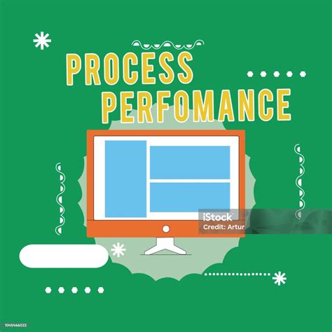 개념적 핸드 프로세스 성능 보여주는 작성입니다 비즈니스 사진 텍스트 조치 프로세스는 조직 목표에 효과적으로 충족 시킬 개념에 대한 스톡 벡터 아트 및 기타 이미지 Istock