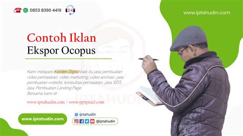 Contoh Iklan Ekspor Ocopus