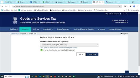 Gst Dsc Error Troubleshooting Digital Signature Issues