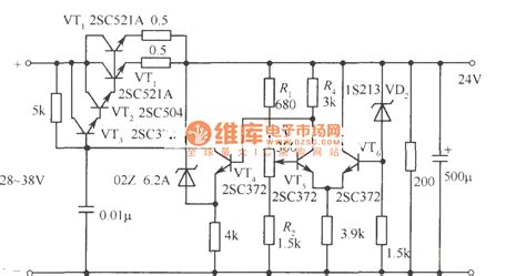 24v、2a Regulated Power Supply Circuit Powersupplycircuit Circuit