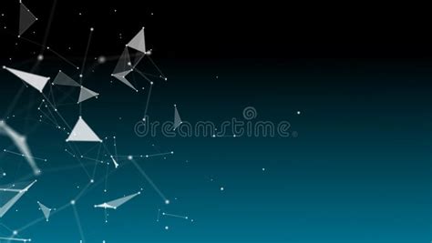 Technology Digital Abstract Background 3d Network Particles And Plexus Wave Ai Big Data