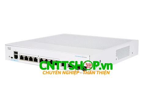 Cisco Business 350 Series CBS350 8T E 2G EU 8x10 100 1000 Ports