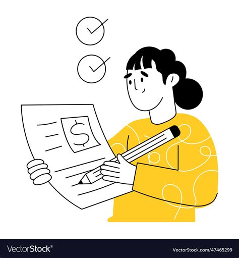 Cost Estimation Royalty Free Vector Image VectorStock