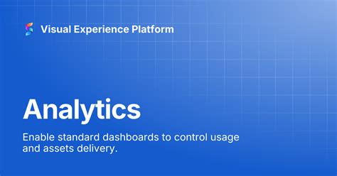 Analytics Visual Experience Platform