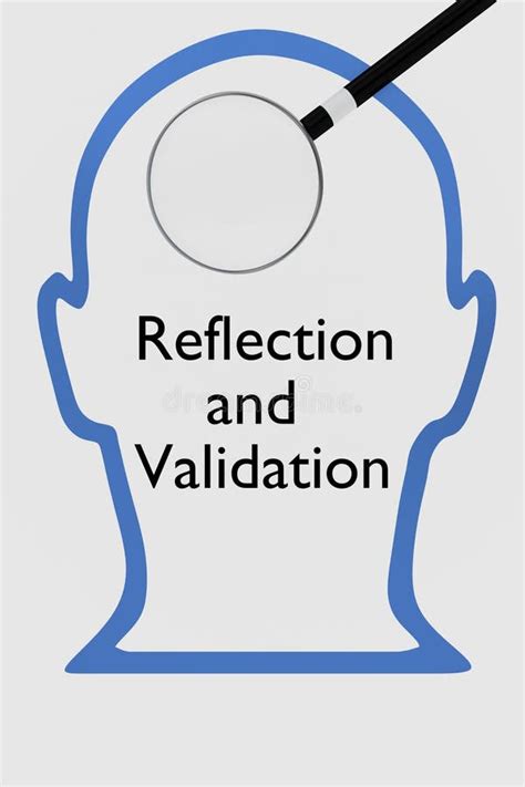 Reflection And Validation Concept Stock Illustration Illustration Of Vote Accept 276554352