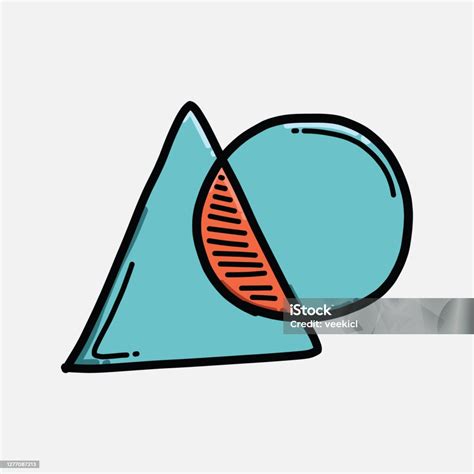 색상 벡터 아이콘병합 그리기 스케치 일러스트레이션 손 그린 선 Eps10 개념에 대한 스톡 벡터 아트 및 기타 이미지 개념 그리기 기하 도형 Istock