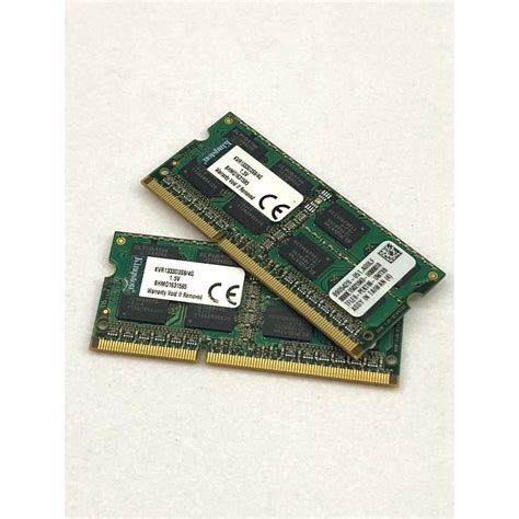 筆電用 金士頓 Ddr3 4g 1333 記憶體 二手良品 2條一起賣 蝦皮購物