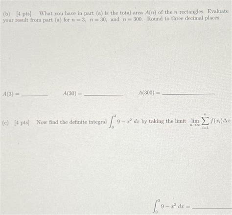 Solved We Want To Find The Exact Area Under The Curve