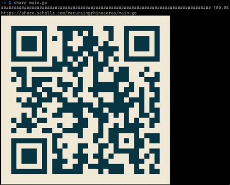 GitHub Schollz Qrgen Generate A QR Code In Ther Terminal From Stdin