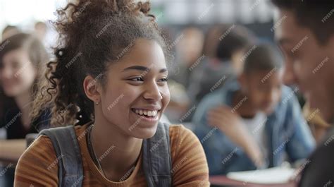 Premium Photo Classroom Dynamics Cinematic Captures Showcasing The