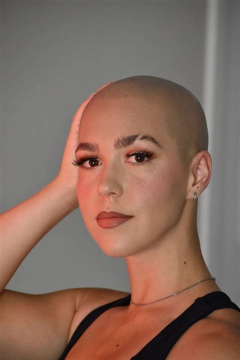 Pin By Ashley Boasso On Bald Women In 2025 Shaved Head Women Bald