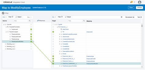 oracle integration cloud crud operation update using salesforce