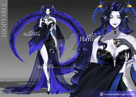 Open Adopt Moon Dragon By Hanmen On Deviantart
