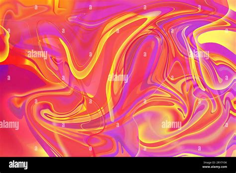 Exploring The Cosmos Of Hues And Artistic Color Combination In Abstract Liquid Background Design