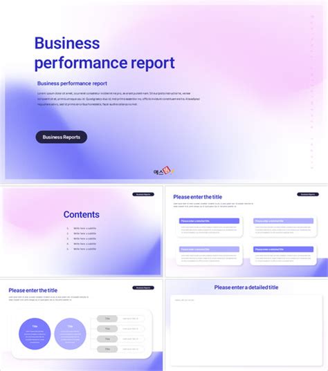 Performancereport Ppt Templates Slide Members