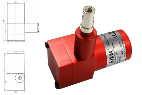 Miran Mps Xxxs R Mm High Accuracy Draw Wire Rotary Encoder Sensor Draw Wire Displacement