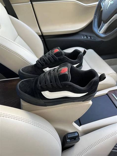 Vans Knu Skool Black White — ціна 2700 грн у каталозі Кросівки Купити жіночі речі за доступною