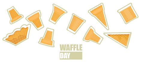 베이킹 일러스트 세트 베이킹 와플 베이커리 요리 달콤한 제품 디저트 패스트리 개념 포스터 배너 카드 광고에 대 한 흰색 배경에 고립 된 벡터 일러스트 레이션 갈색에 대한