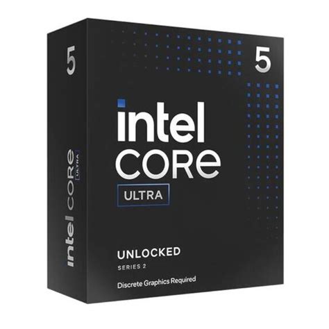 Intel Core Ultra Kf Cpu Box Without Cooler Thaher Tech