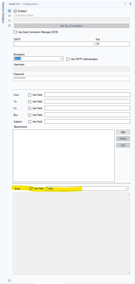 Email Tool How To Insert Excel Formatted Table A Alteryx Community