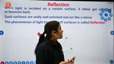 Laws Of Reflection Class 7 Chapter Light Youtube