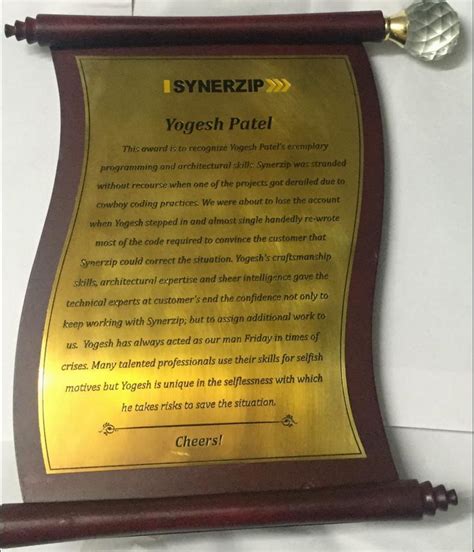 Yogesh Patel On Linkedin Long Term Professional Relationship Of Employer And Employee Can