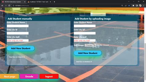 Github Bharath868facerecognitionbasedattendancewebsiteusingflask