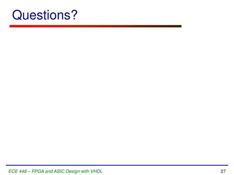 Ppt Experiment 7 Vhdl Modeling Of Embedded Microprocessors And Microcontrollers Powerpoint