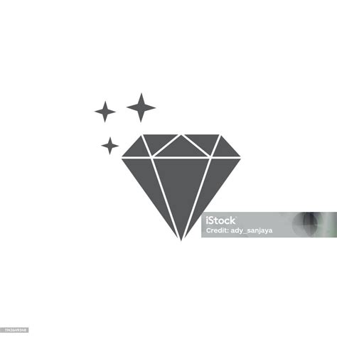 다이아몬드 라인 아이콘 윤곽 벡터 기호 흰색 절연 선형 스타일 그림 보석 상징 로고 그림입니다 0명에 대한 스톡 벡터 아트 및 기타 이미지 Istock