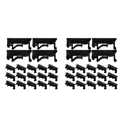 Raindrops 20 Pairs Pcb Panel Accessory Small Circuit Board Brackets