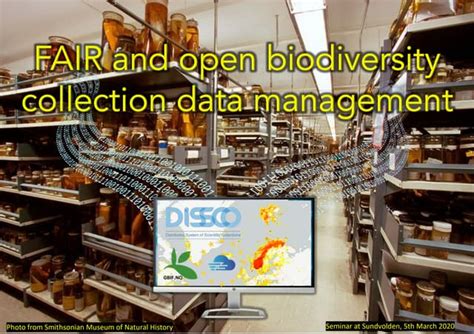 Fair And Open Biodiversity Collection Data Management Ppt