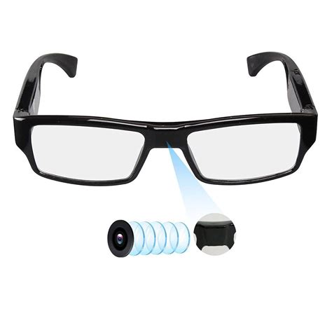 Technoview Camera Glasses Spy Hidden Camera 1080p Eyewear