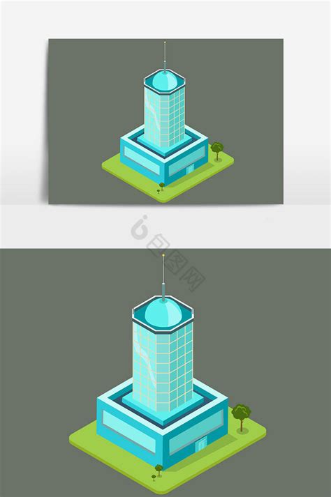 立体化高楼建筑元素图片 立体化高楼建筑元素素材下载第2页 包图网