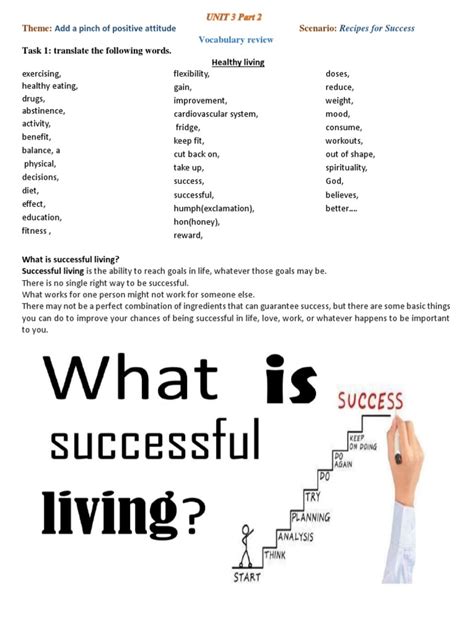 unit 3 11° part 2 pdf feeling thought