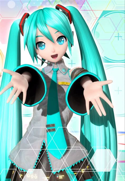 Miku Hugging Touching