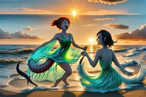 Premium Ai Image Cute Octopus Anime Manga Girl Illustration