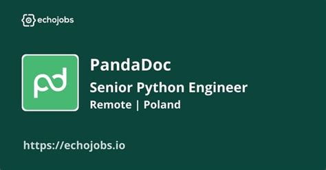 hiring senior python engineer customer value track solutions area remote poland [pandas